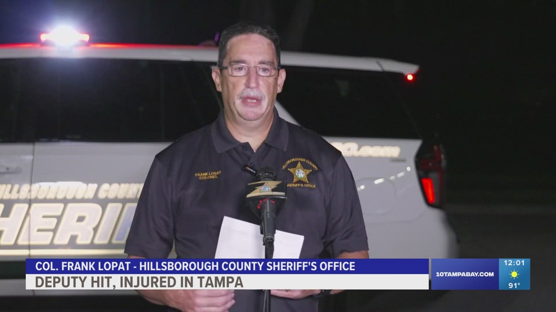 He Ran Over Me Body Cam Video Shows Moment Hillsborough County