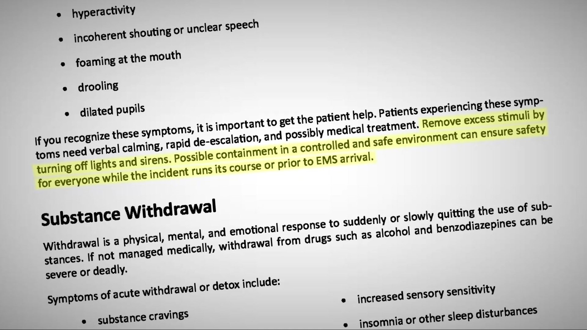 Florida changes 'excited delirium' law enforcement training | wtsp.com