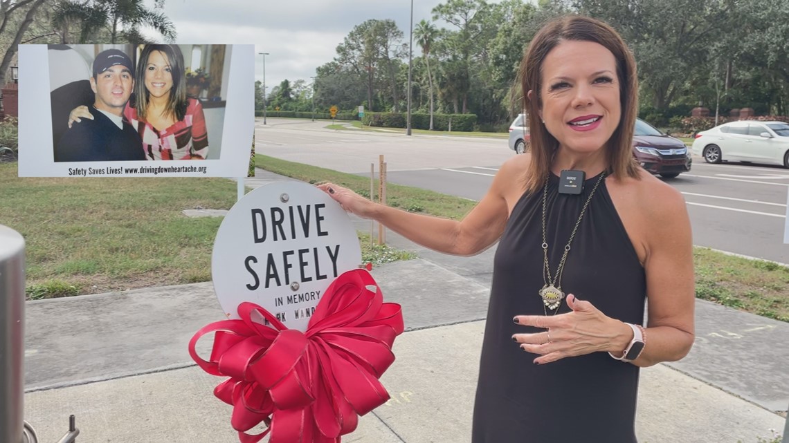 Widow of crash victim advocates for safer roads in Florida | wtsp.com
