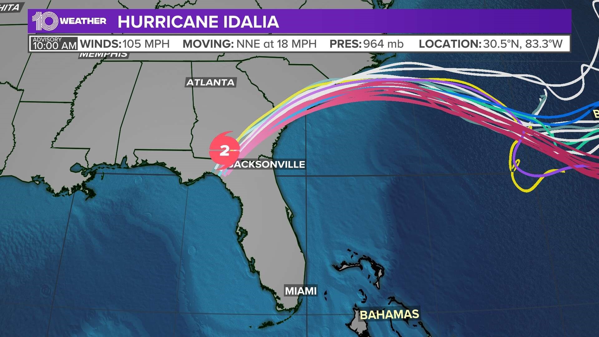 Track Hurricane Idalia: Spaghetti models, forecast cone | wtsp.com