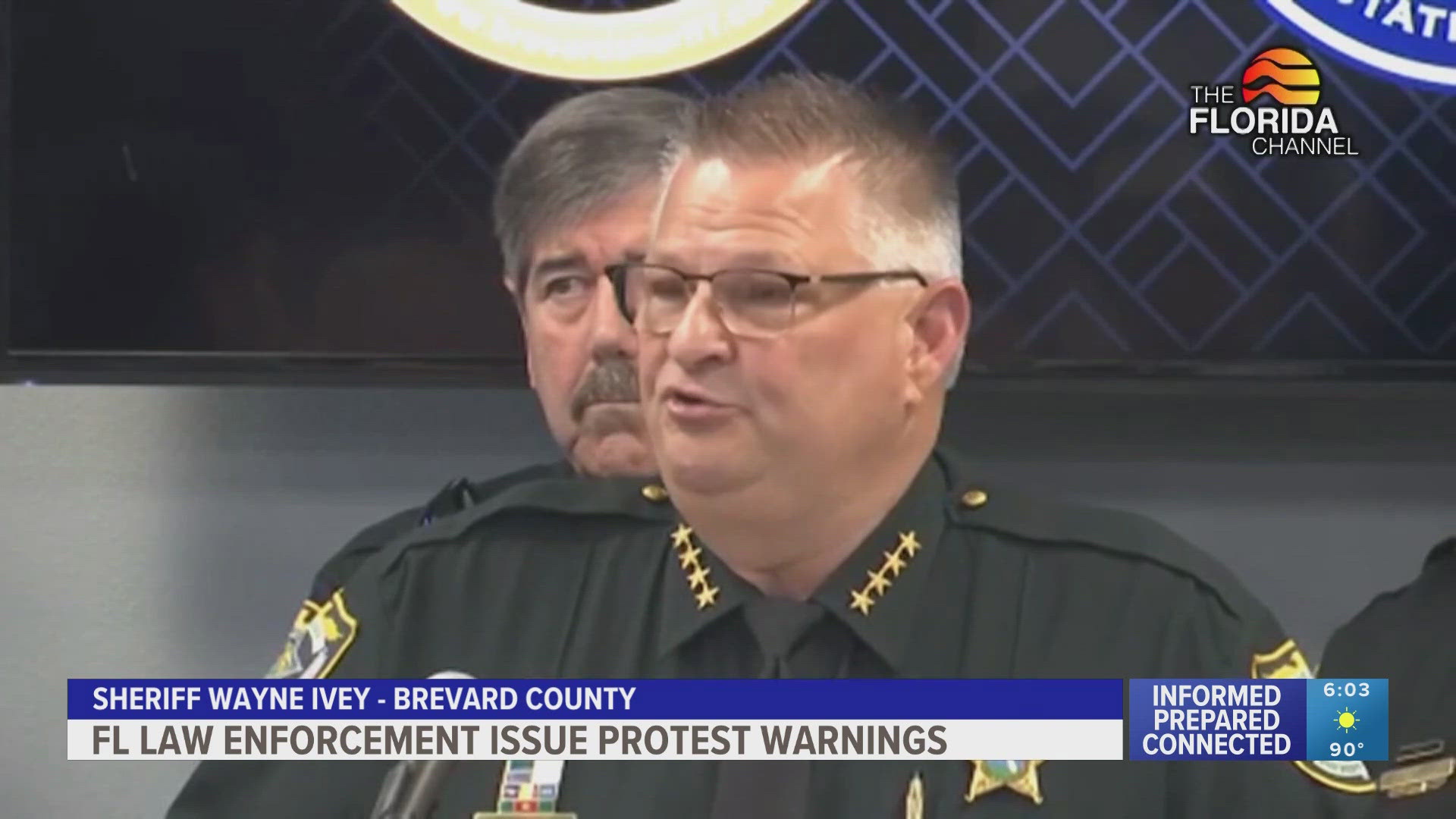 Florida law enforcement warn against violence at No Kings protests ...