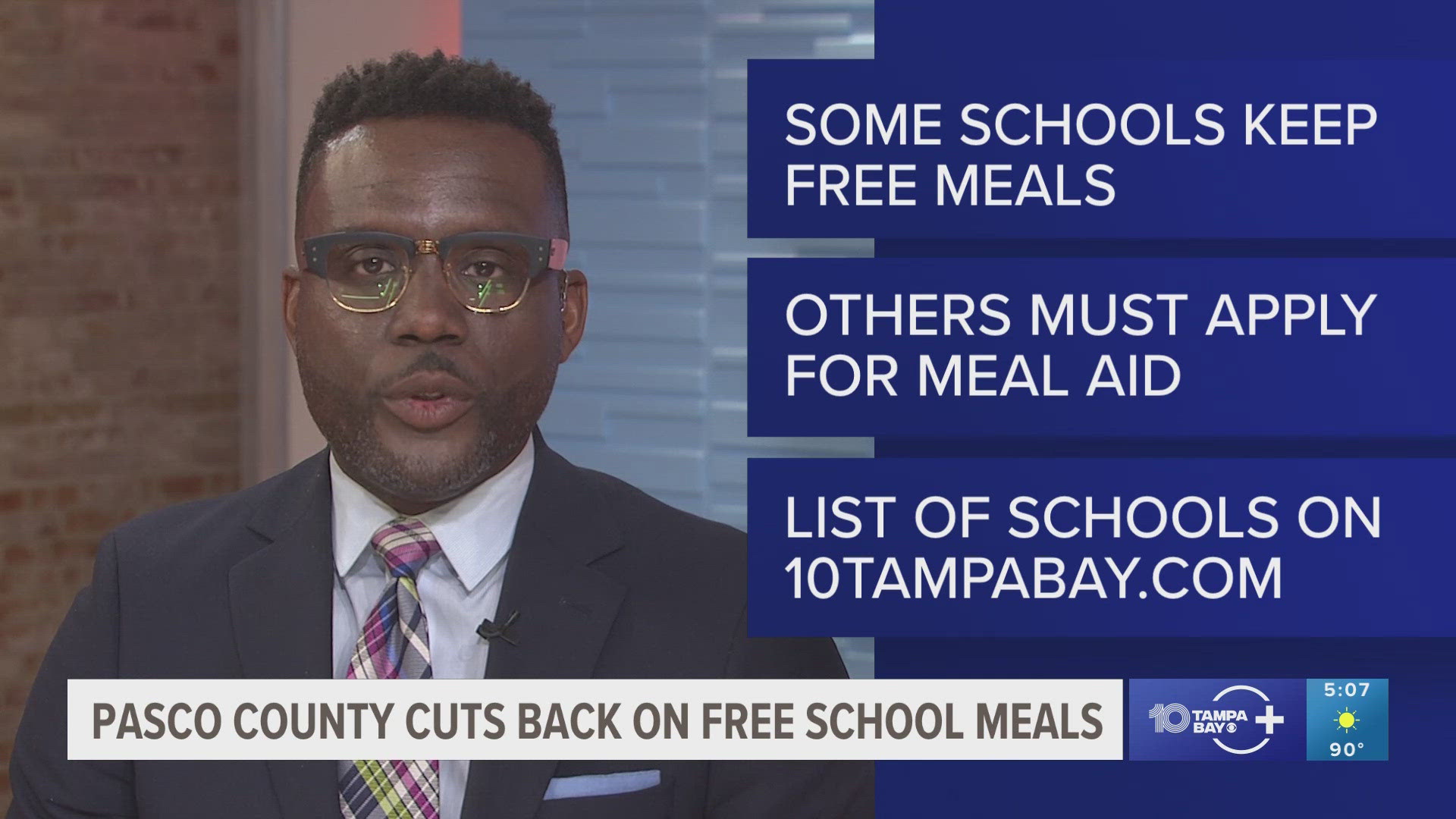 LIST: Pasco County schools making changes to free meals program | wtsp.com