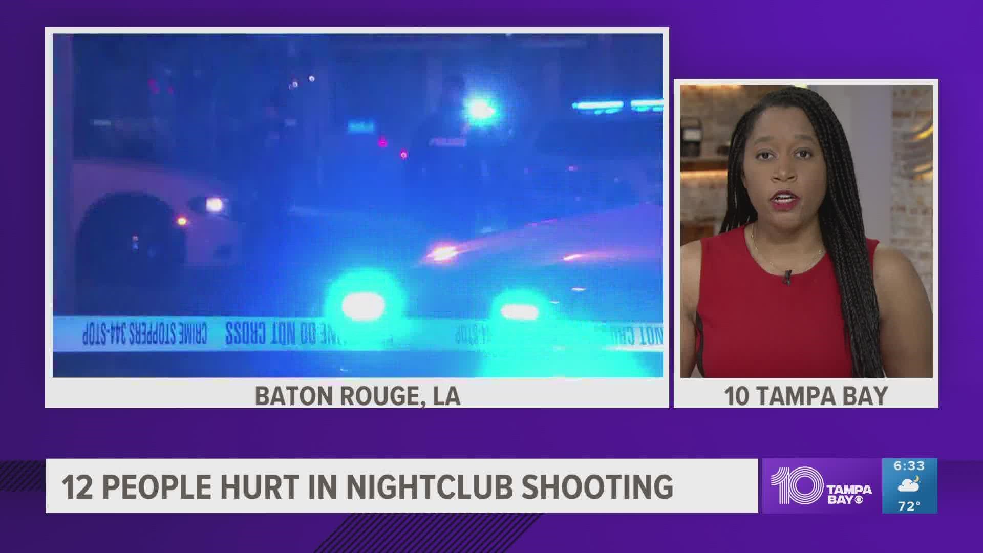 Baton Rouge nightclub mass shooting: 12 injured, no arrests | wtsp.com