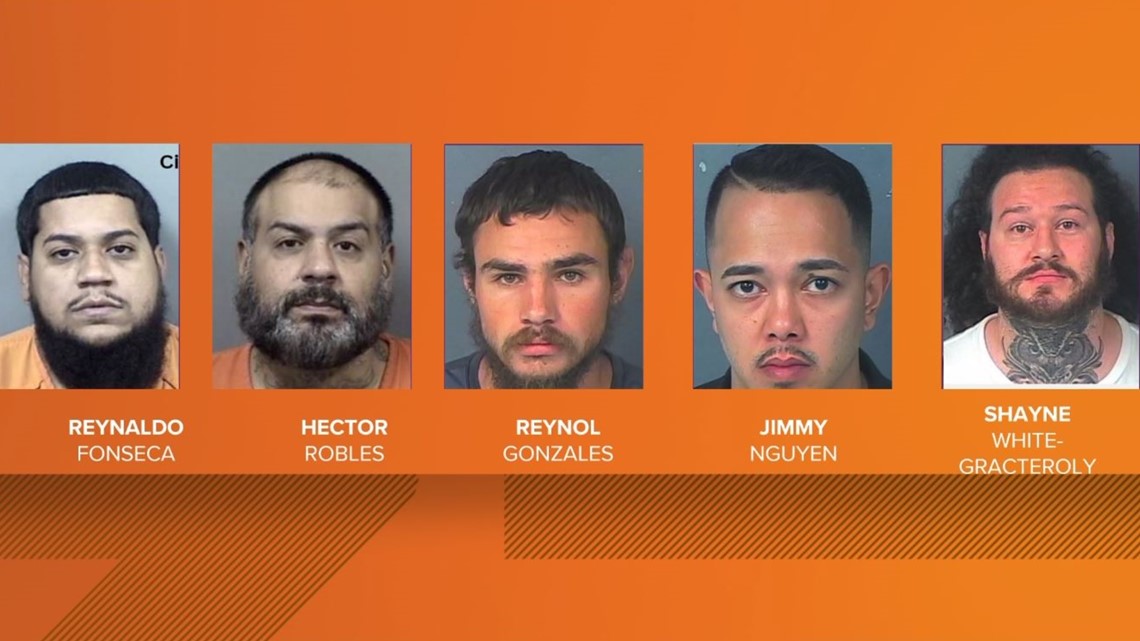 Hernando Deputies 5 Men Charged In 2021 Gang Related Killing