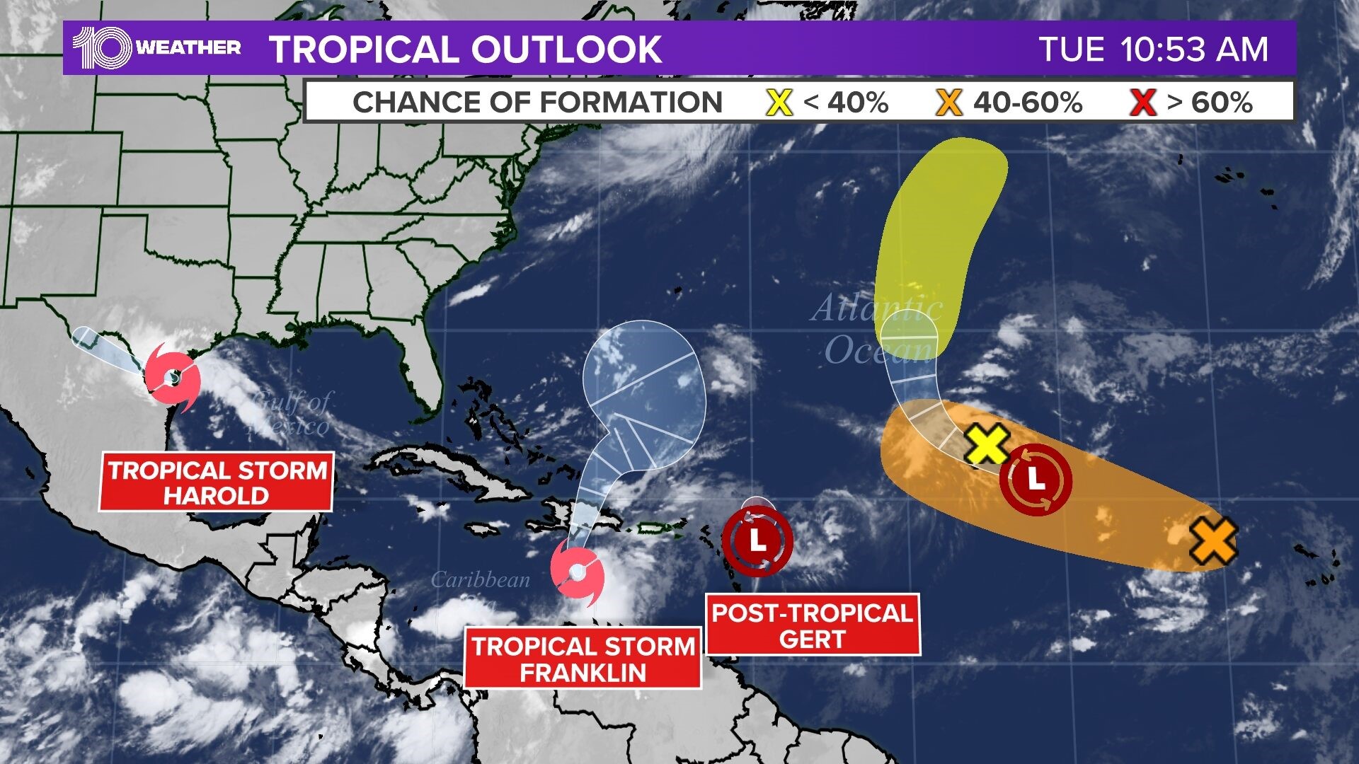Atlantic hurricane season: Tracking activity in the tropics | wtsp.com
