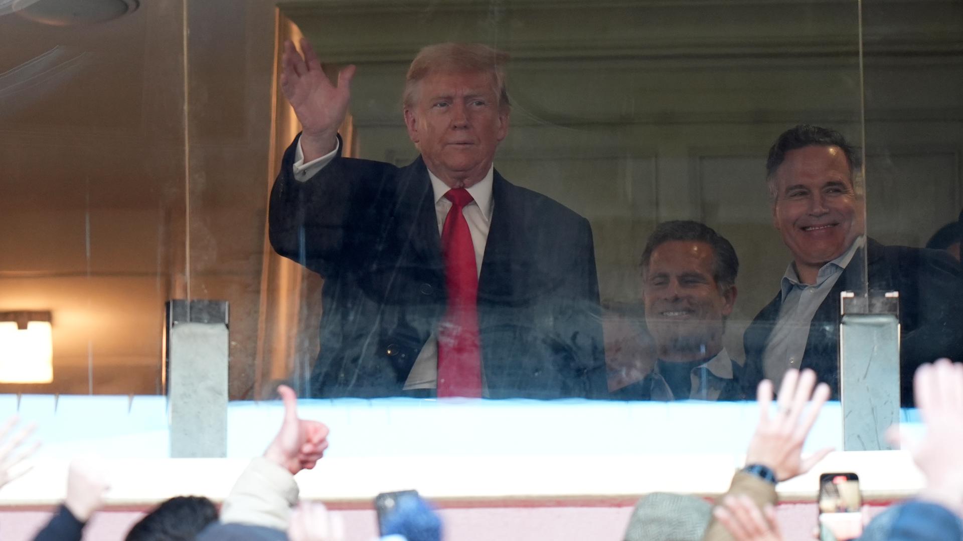 PHOTOS: Trump attends the Army-Navy game with DeSantis, Musk, Hegseth ...