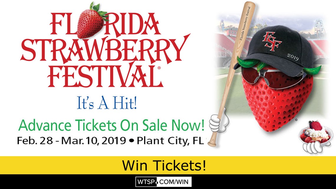 You could win tickets to the Strawberry Festival and the concert of ...