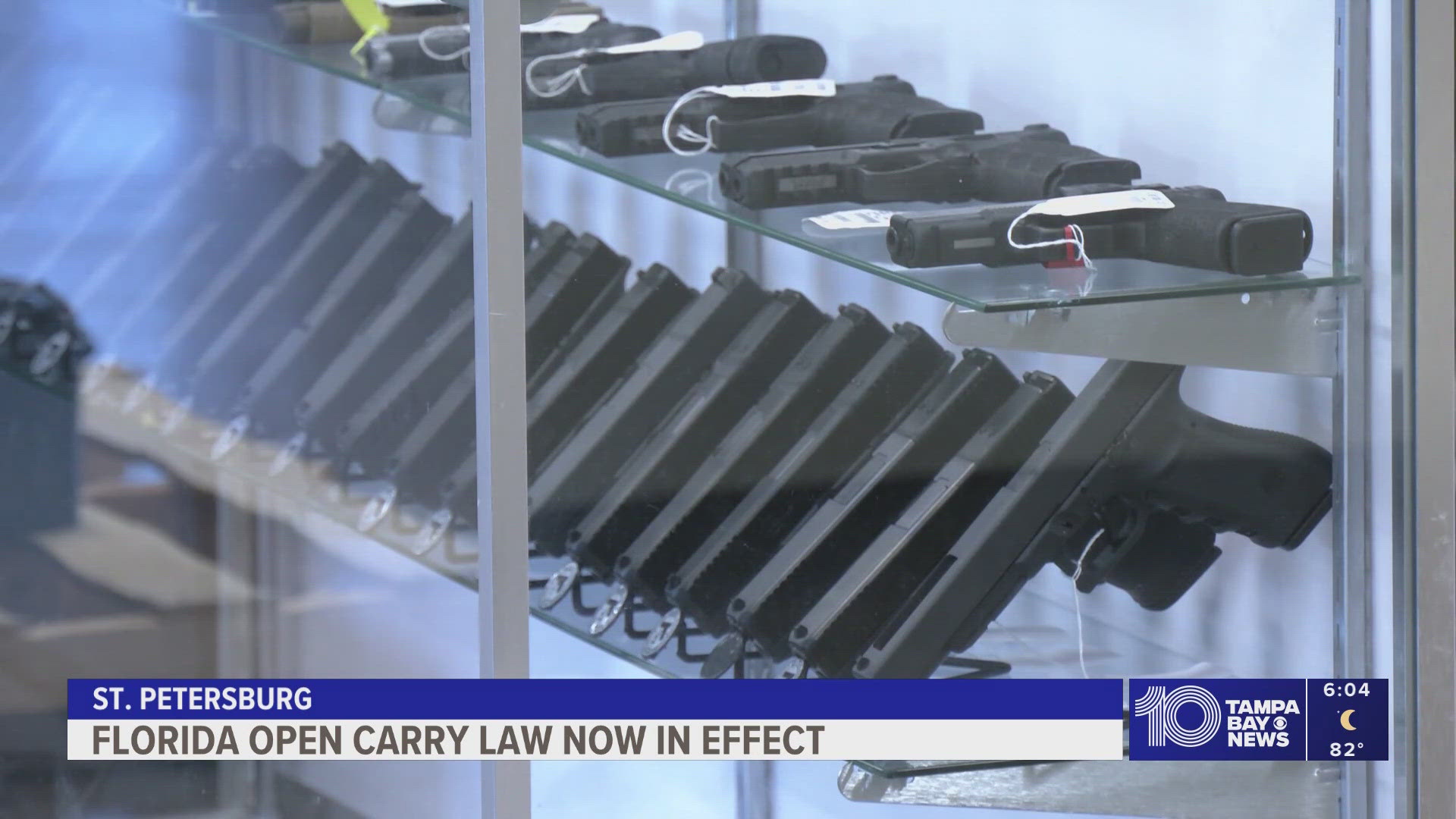 What states have open carry in the United States? | wtsp.com