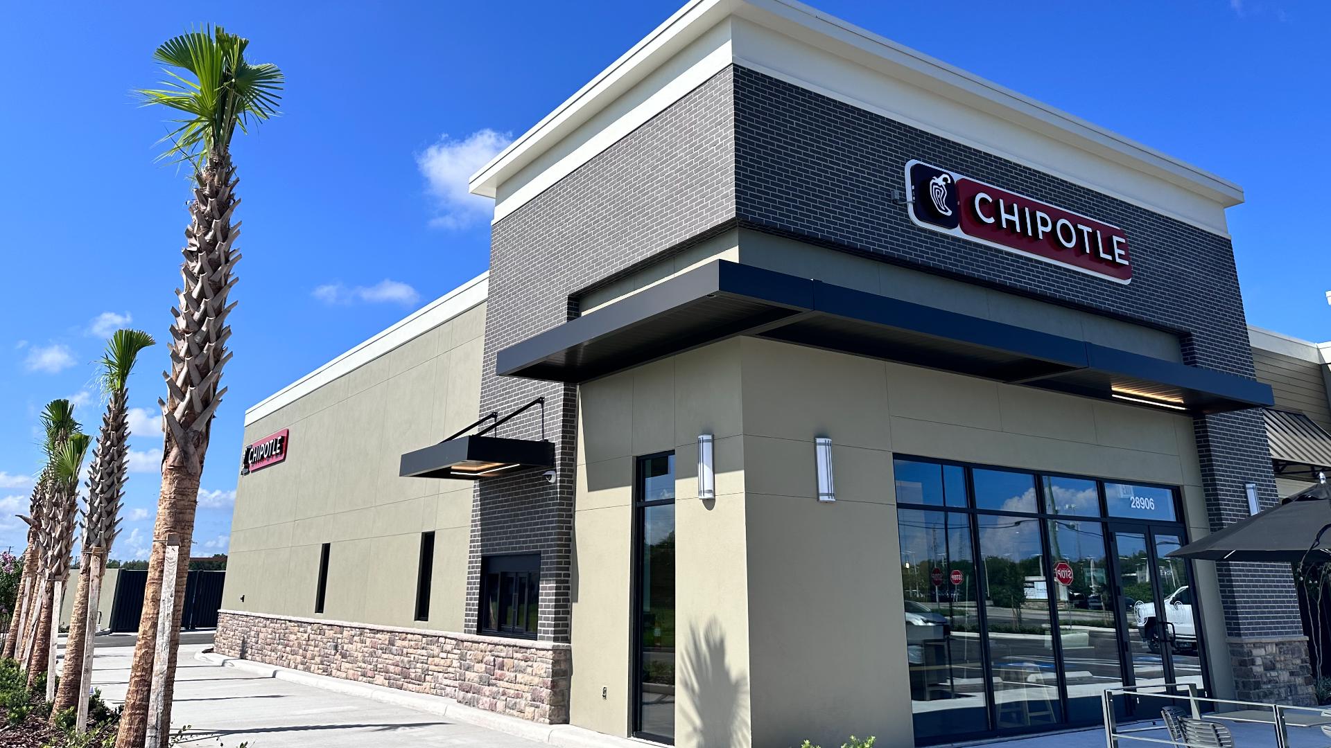 Chipotle opens drive-thru lane in Wesley Chapel | wtsp.com