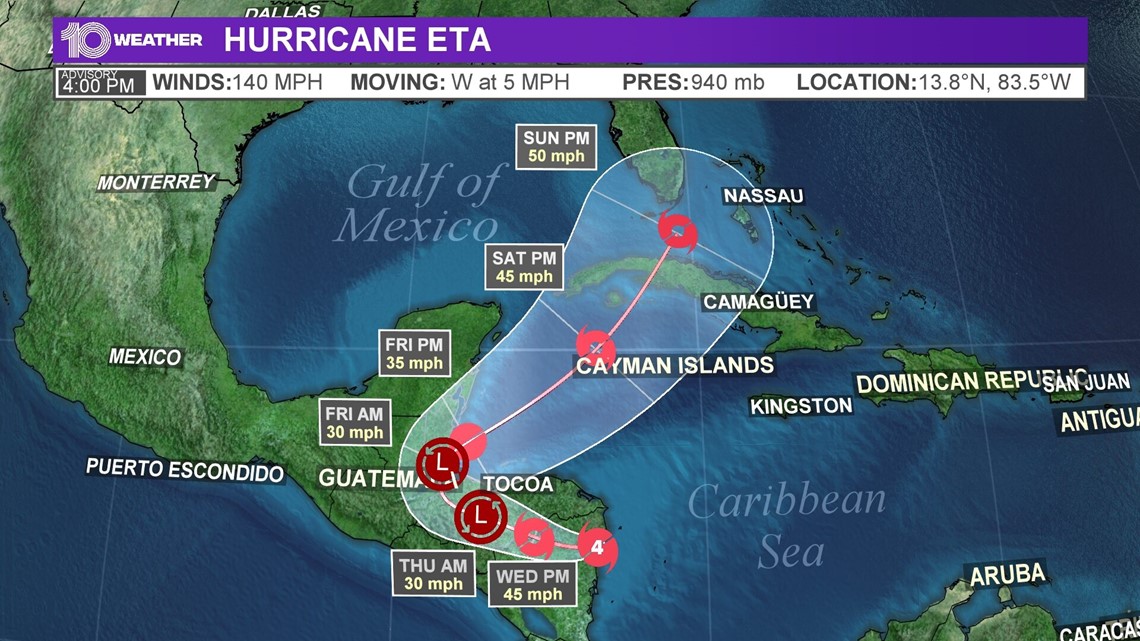 Tracking Hurricane Eta: Will Eta impact Florida? | wtsp.com