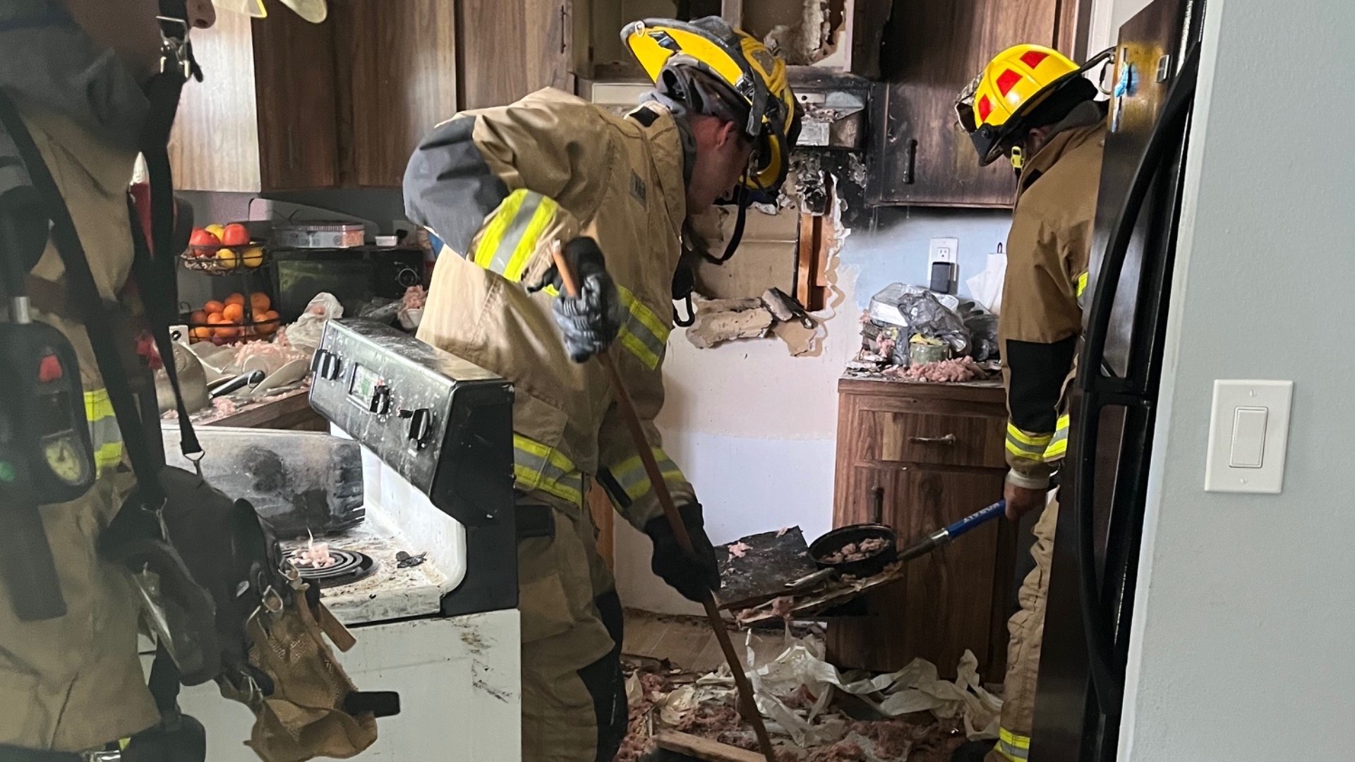 Firefighters rescue woman found inside Spring Hill house fire | wtsp.com