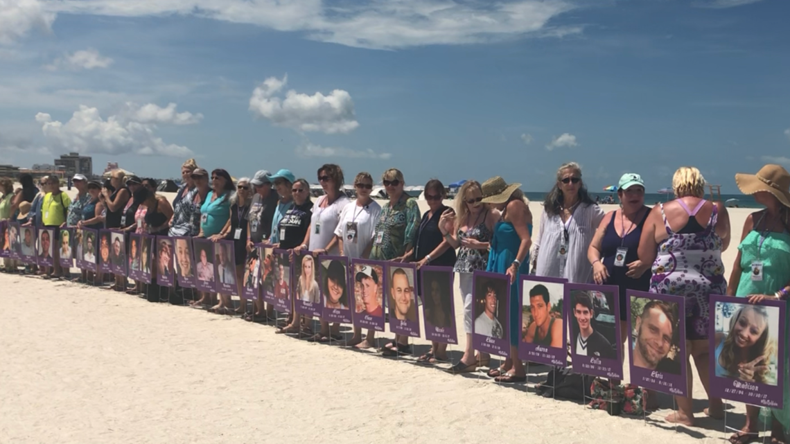 Not in vain: Mothers to victims of the opioid epidemic band together ...