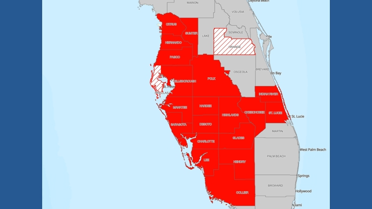 All Tampa Bay-area counties are under a burn ban: What to know | wtsp.com