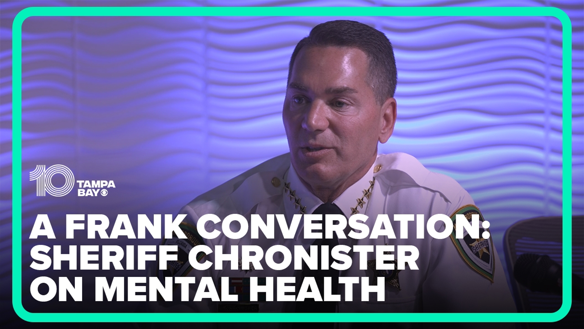 Hillsborough County sheriff on mental health: You want to normalize the conversation | wtsp.com