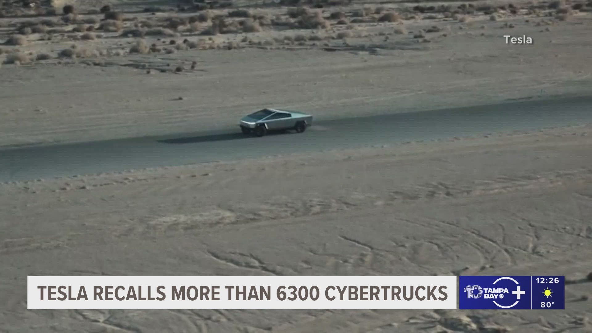 Tesla recalls more than 63,000 Cybertrucks because the front lights are ...