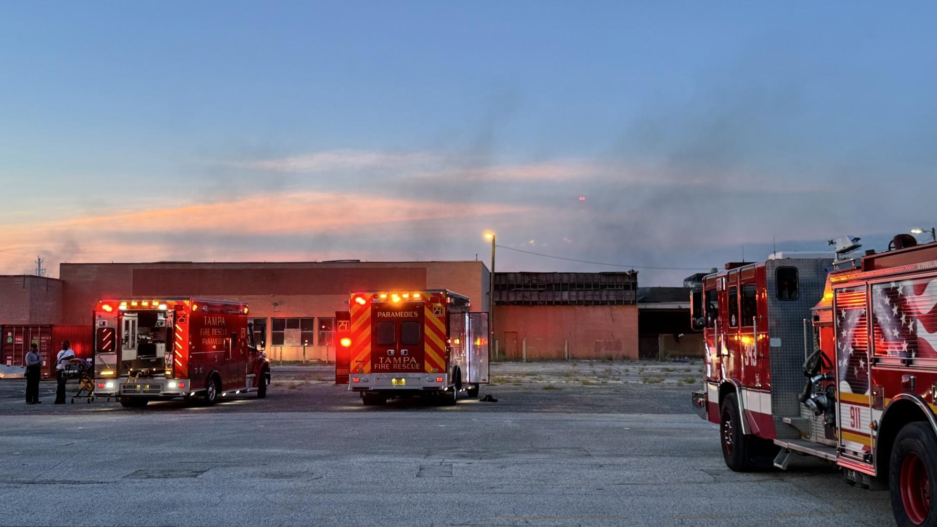 Crews investigating fire at vacated building on Fowler Avenue | wtsp.com