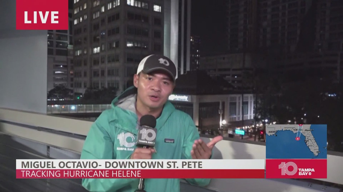 Downtown St. Pete feeling the effects of Hurricane Helene | wtsp.com