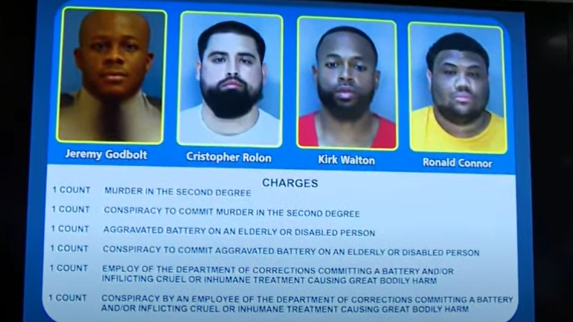 Florida correctional officers accused of murdering inmate | wtsp.com