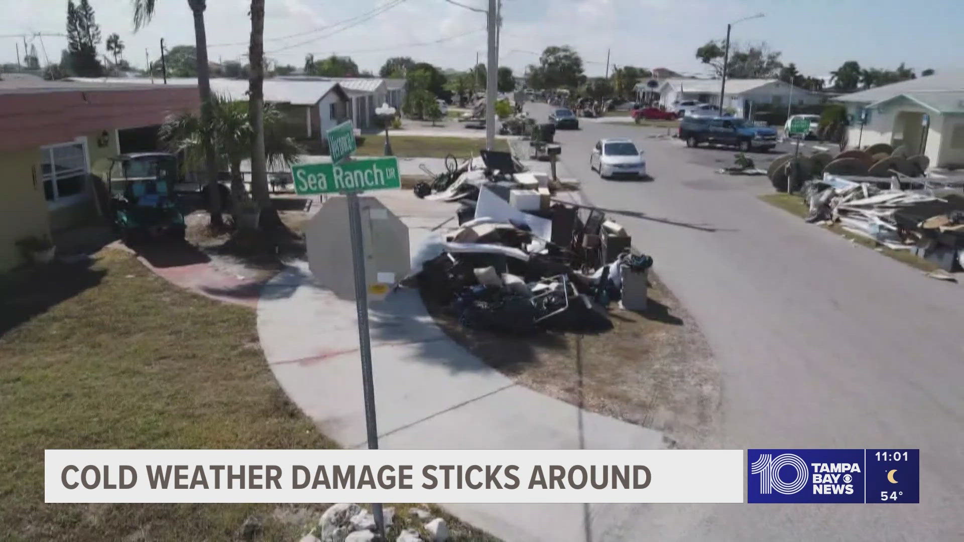 Cold snap threatens to delay hurricane rebuilding in Tampa Bay, experts ...