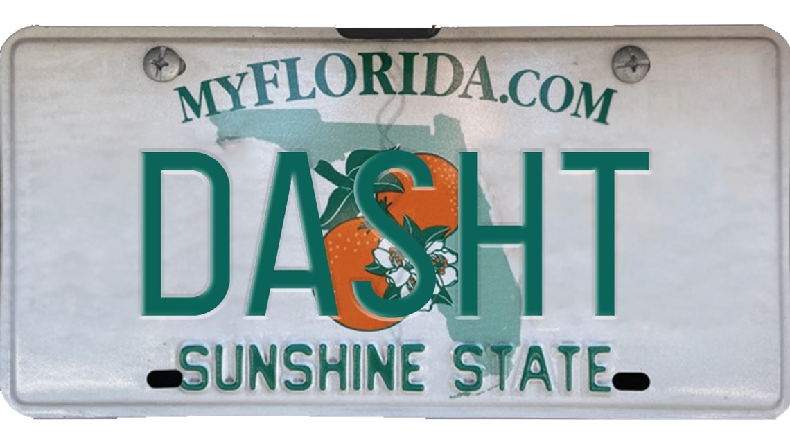 LIST: Rejected Florida license plates too vulgar to be stamped | wtsp.com