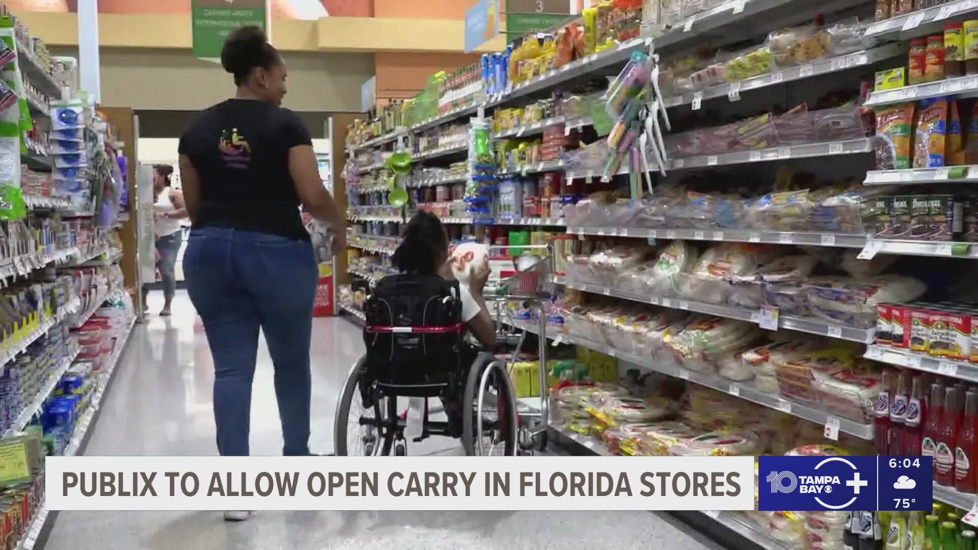Publix will allow open carry in Florida stores | wtsp.com