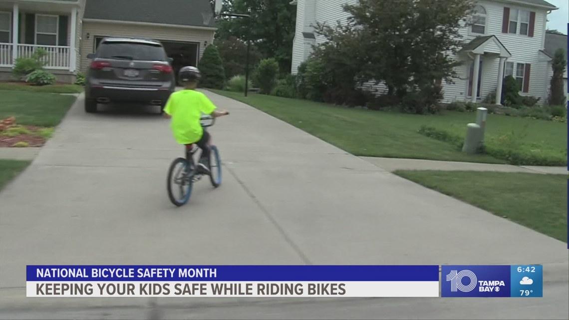 Helmets and reflective gear: Tips on how to keep kids safe while riding ...