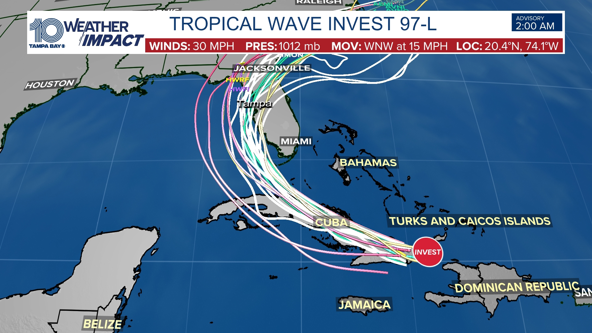 Next tropical depression could form near Florida | wtsp.com