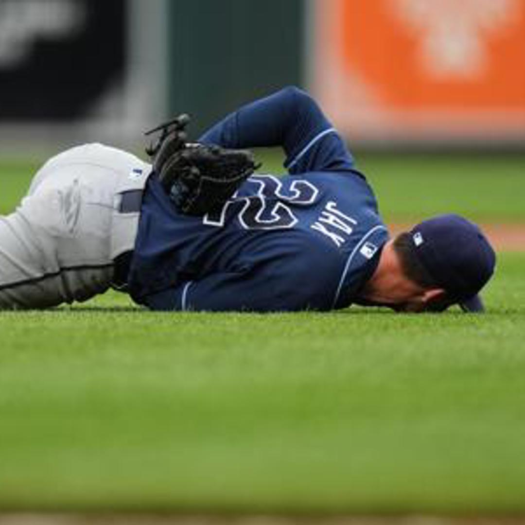 Rays pitcher Griffin Jax leaves start vs. Orioles a few batters after a ...