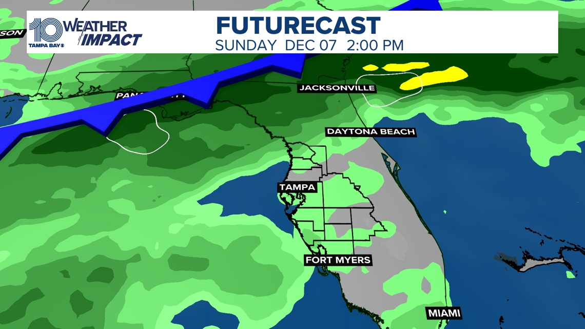 Weather Impact Alert: Sunday afternoon, evening storms likely | wtsp.com