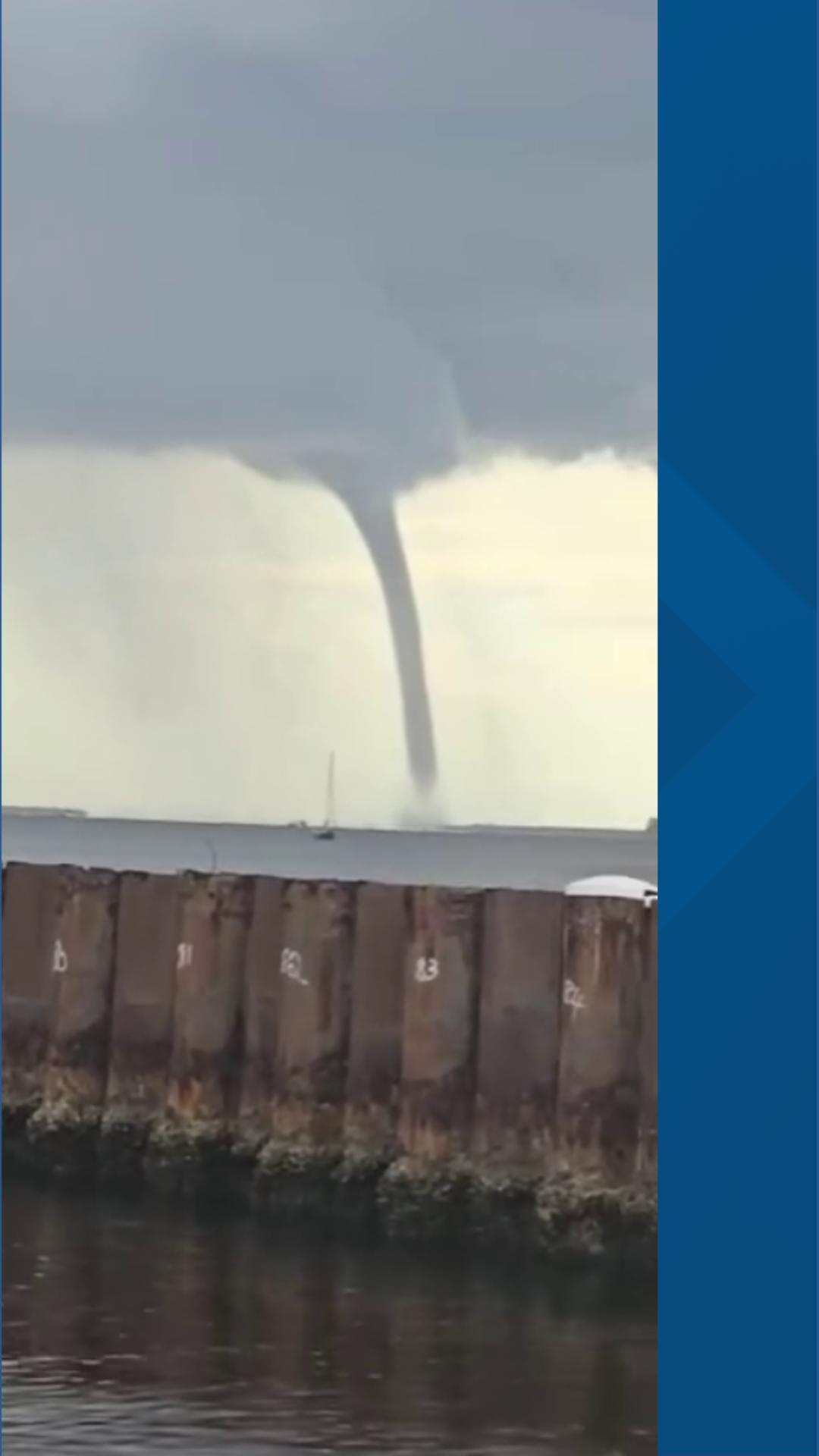 VIDEO: Twin waterspouts spotted off coast of Florida | wtsp.com