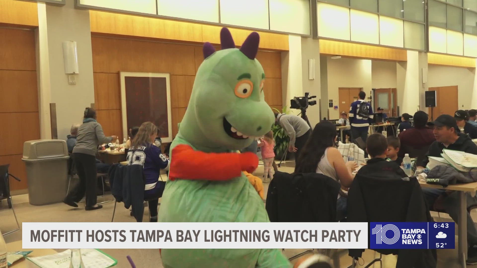 Moffitt Cancer Center hosts Tampa Bay Lightning watch party | wtsp.com