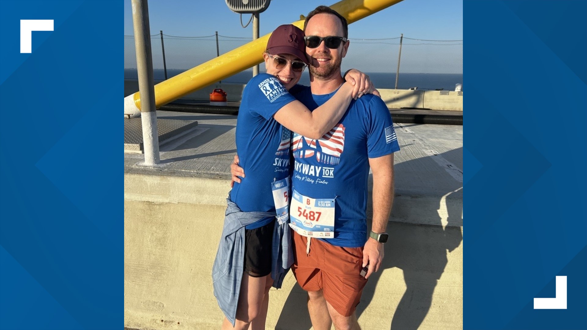 Skyway 10K runner proposes midway through the race | wtsp.com