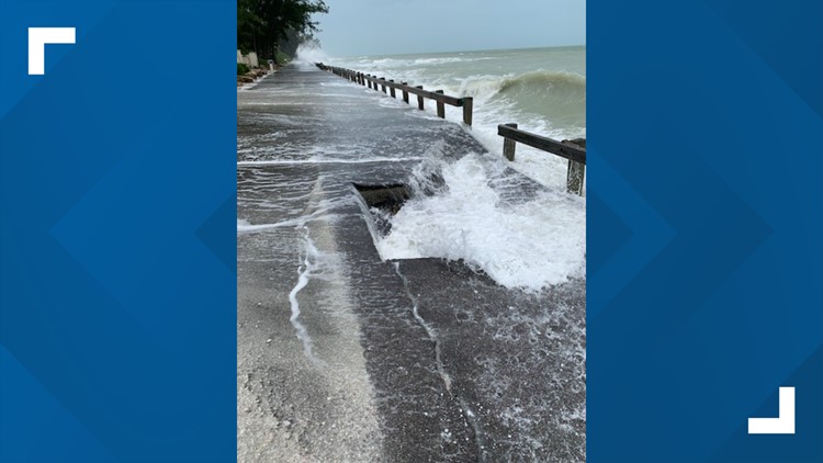 Severe waves damage, close Sarasota roadway | wtsp.com