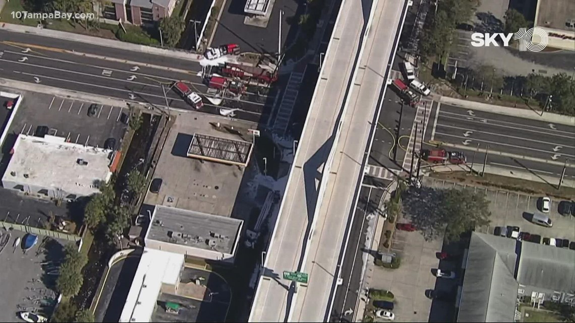 Gandy Bridge, Selmon Expressway connector close after fuel tanker ...