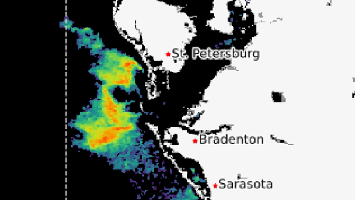 Tampa Bay experiences low area of red tide nearby | wtsp.com