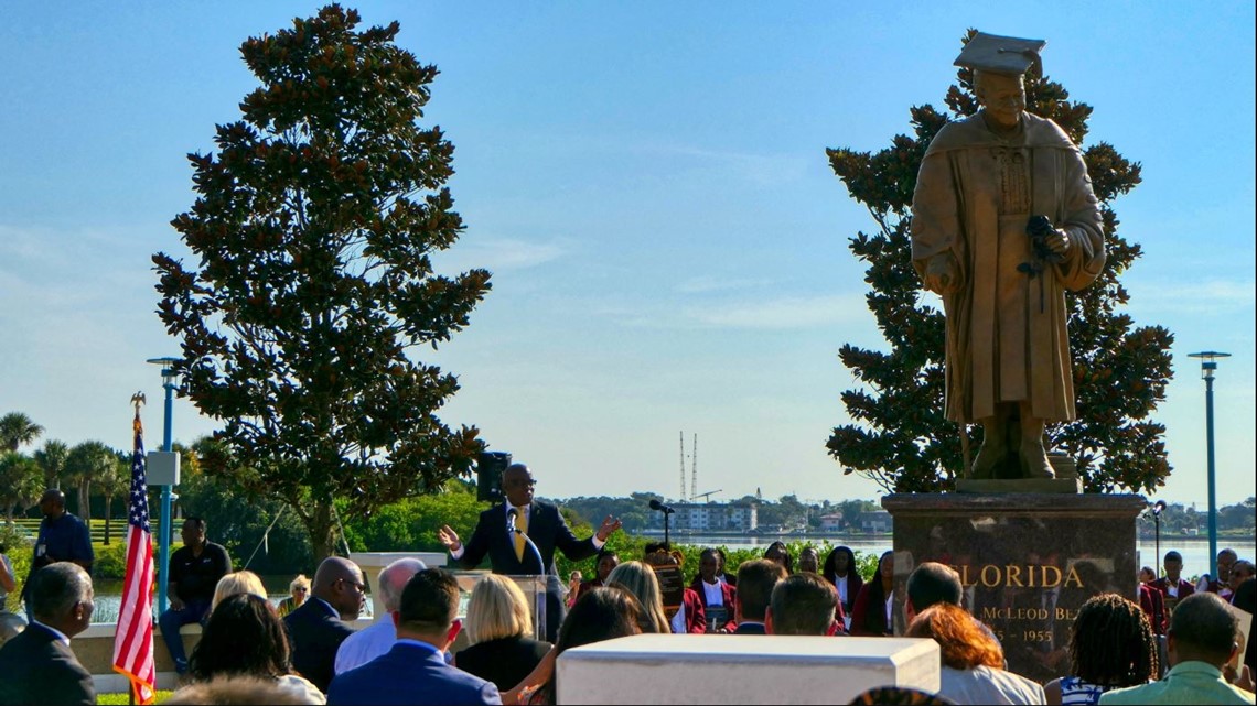 New Mary McLeod Bethune statue unveiled in Daytona Beach | wtsp.com