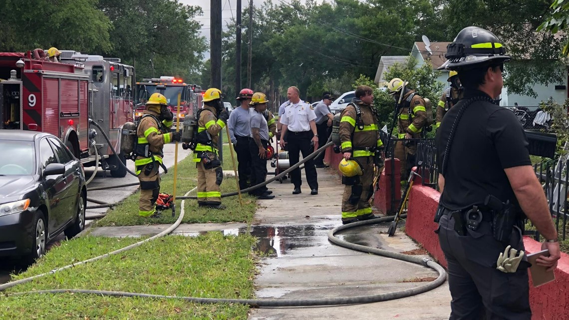 West Tampa family displaced after Sunday morning house fire | wtsp.com