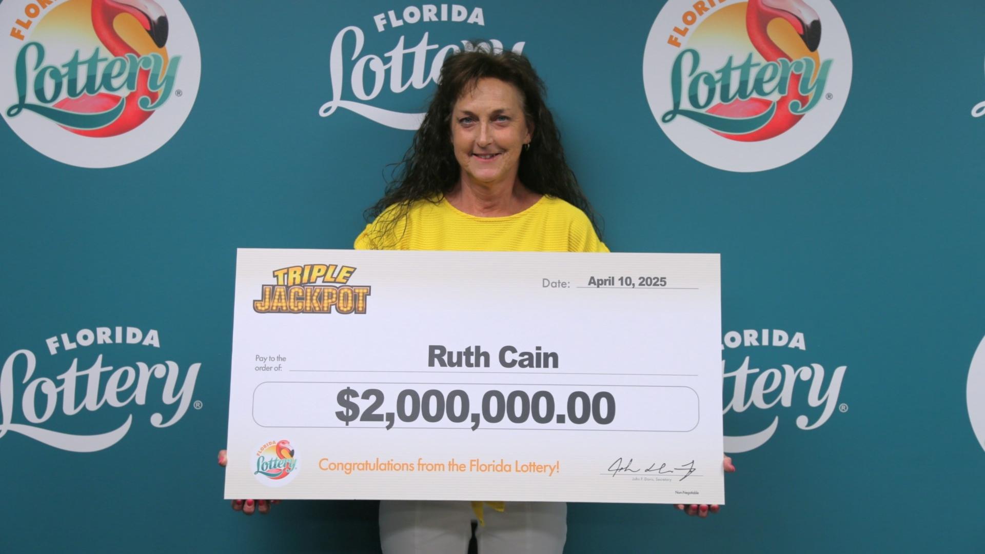 Florida woman wins $2 million prize in lottery scratch-off game | wtsp.com