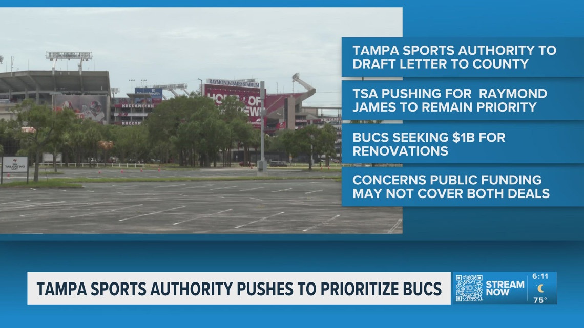 Tampa Sports Authority pushes to prioritize Raymond James Stadium over ...