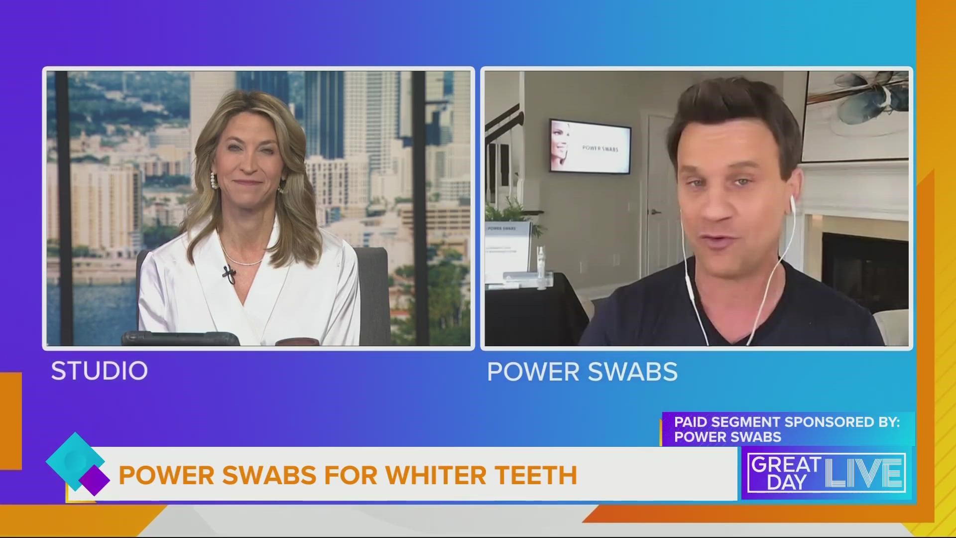 Whiten those teeth with a great deal from Power Swabs | wtsp.com