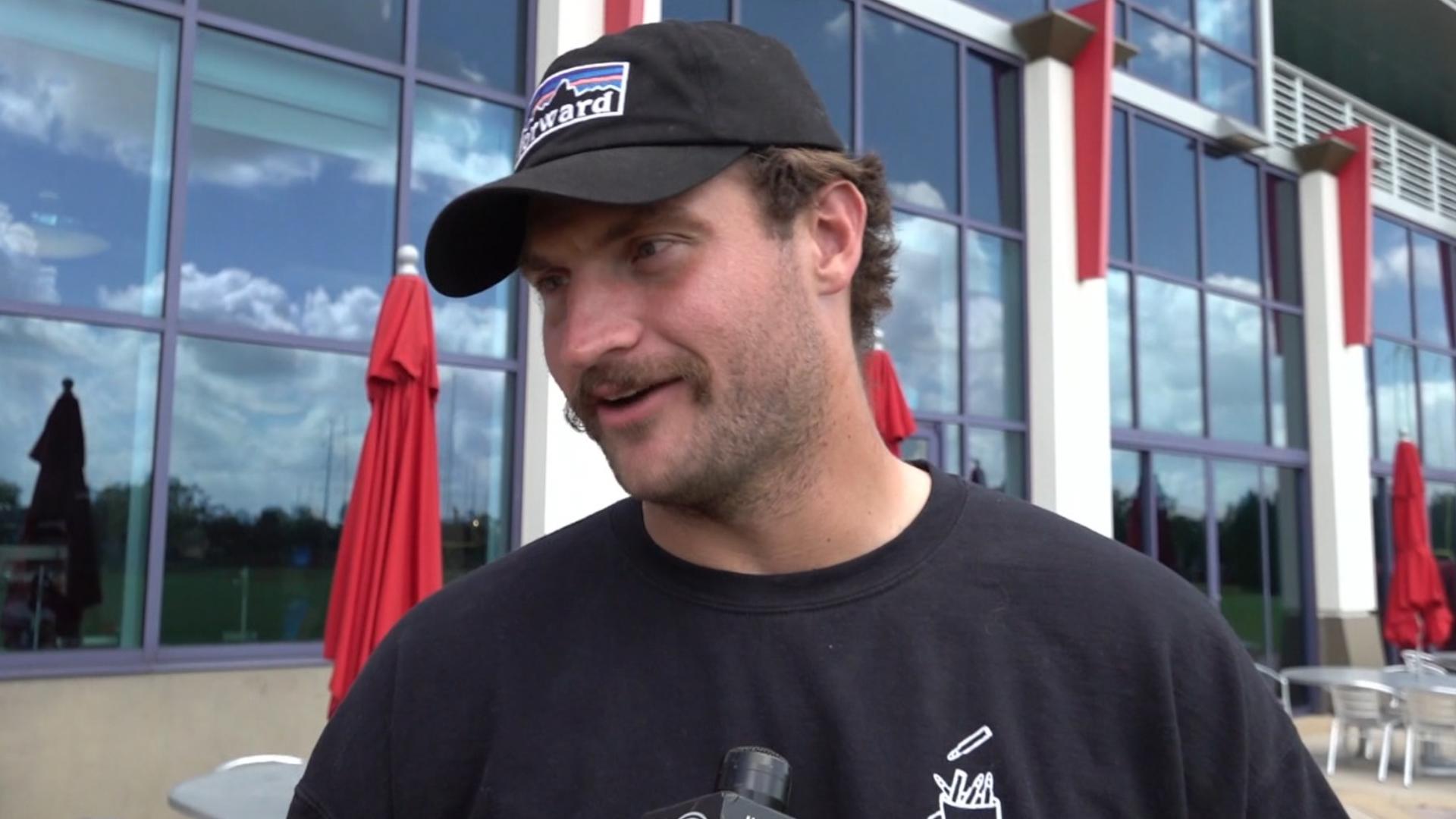 Bucs' Payne Durham talks being on and off the field with teammates ...