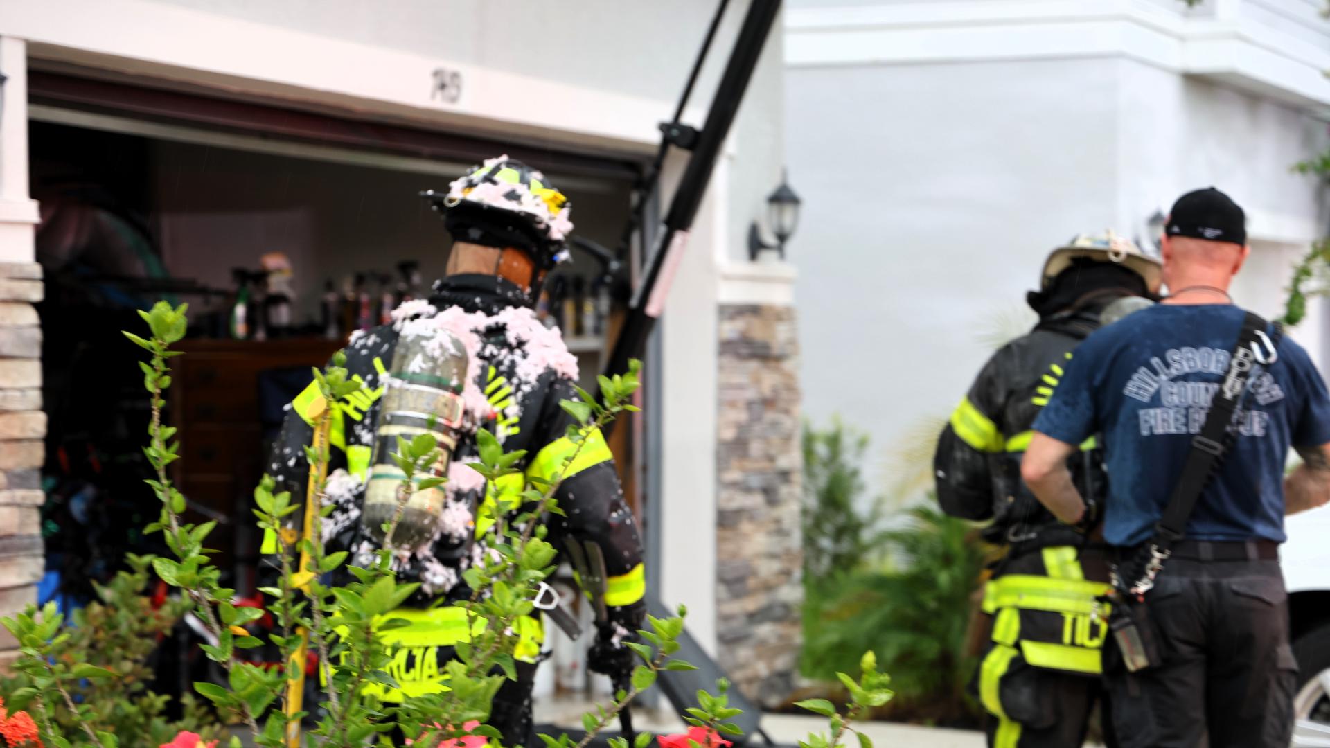 Lightning strike causes fire at Hillsborough County home | wtsp.com