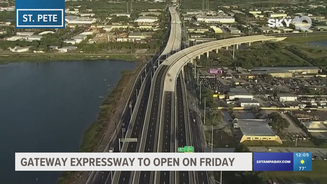 Gateway Expressway and I-275 express lanes to open Friday | wtsp.com
