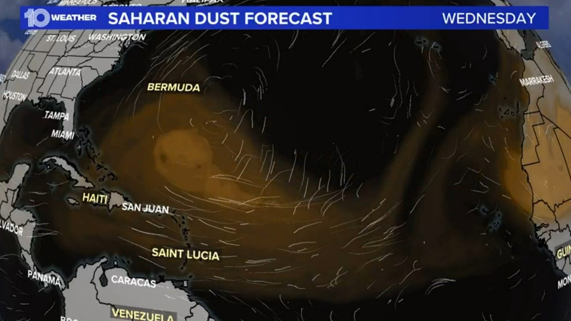 Saharan Dust Makes Its Way To Florida What This Means For Tampa
