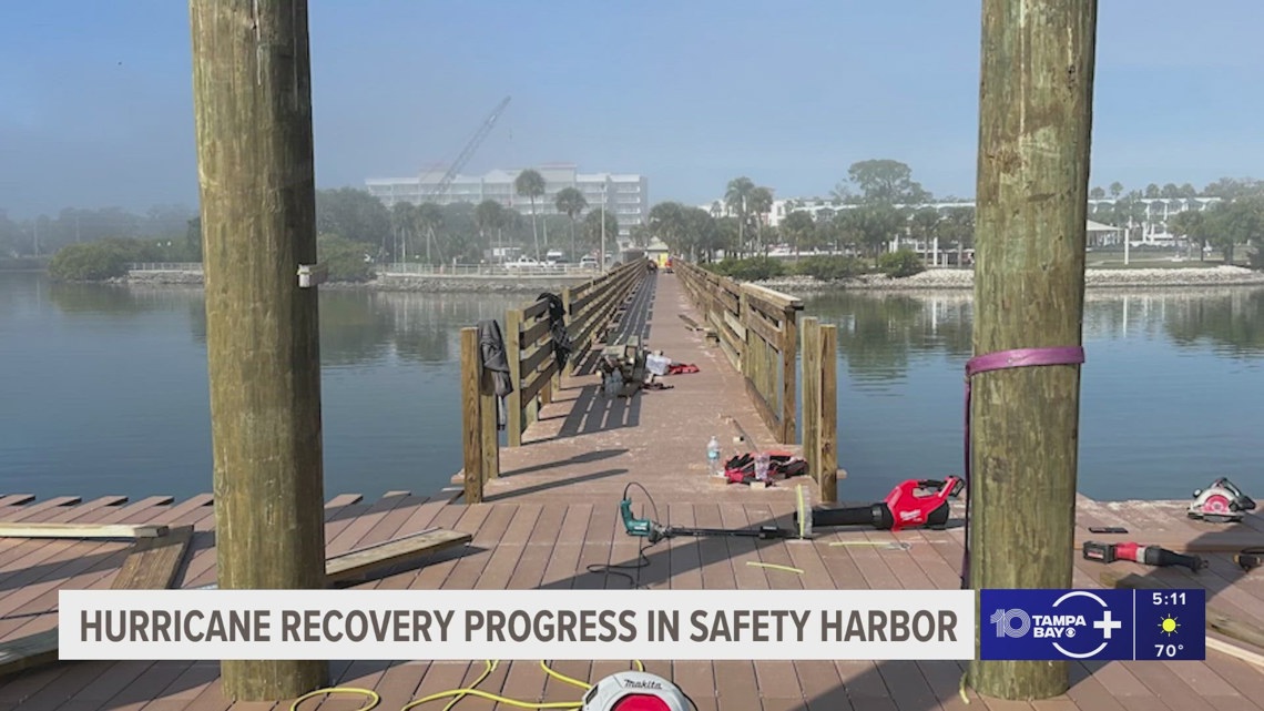 Safety Harbor pier expected to be fully repaired by the end of year as ...