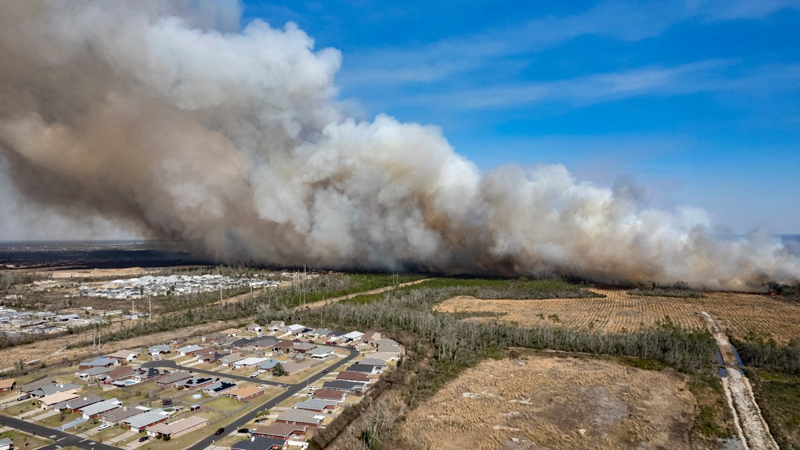 Fire forces evacuation of 600 homes in Florida Panhandle | wtsp.com