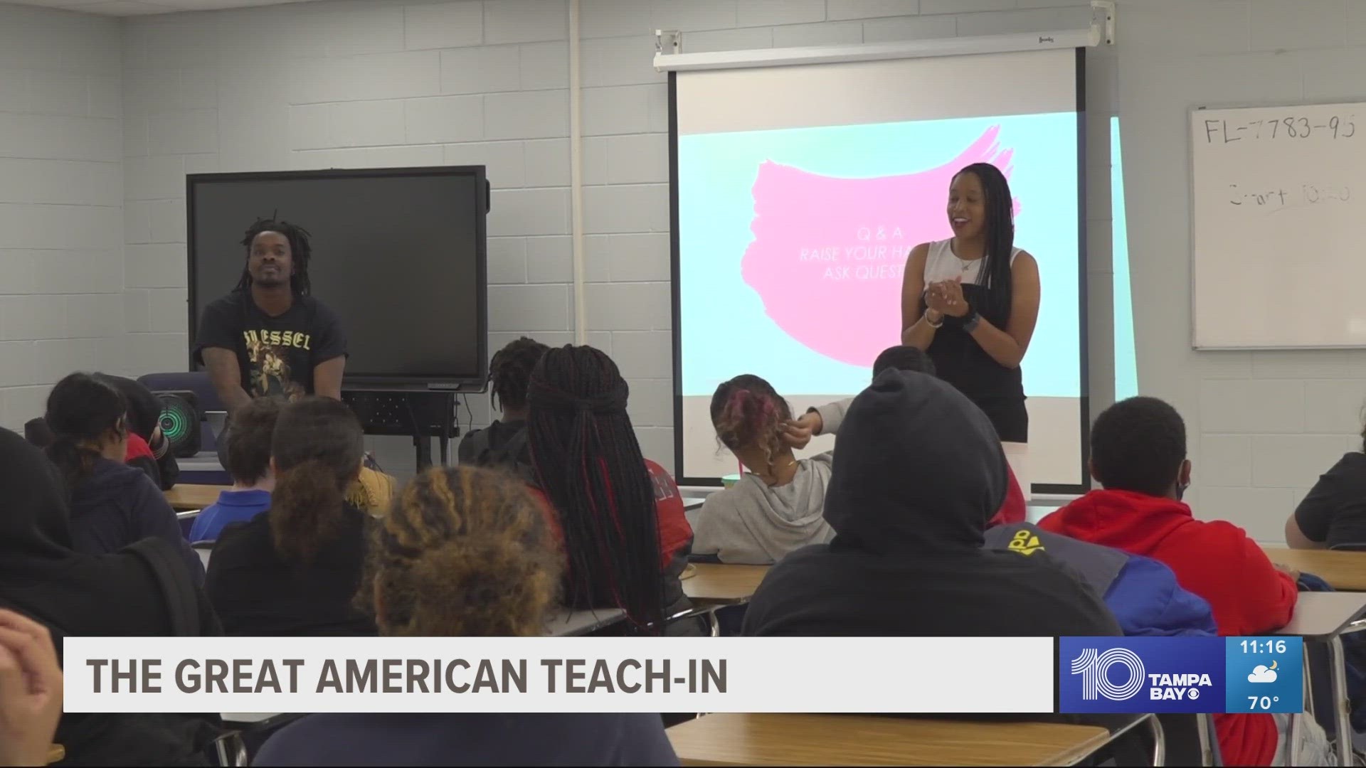 10 Tampa Bay participates in the Great American Teach-In | wtsp.com