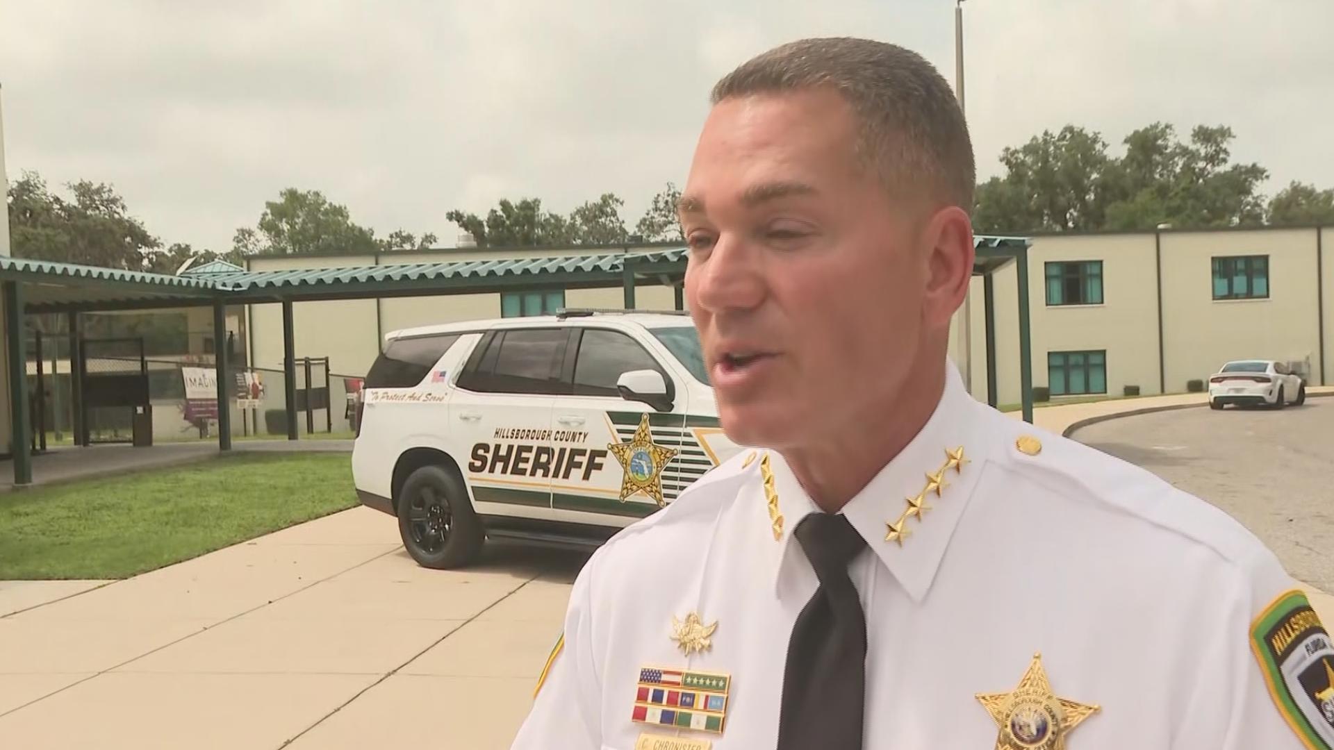 Sheriff Chad Chronister says woman was 'in fear for her life' when she ...