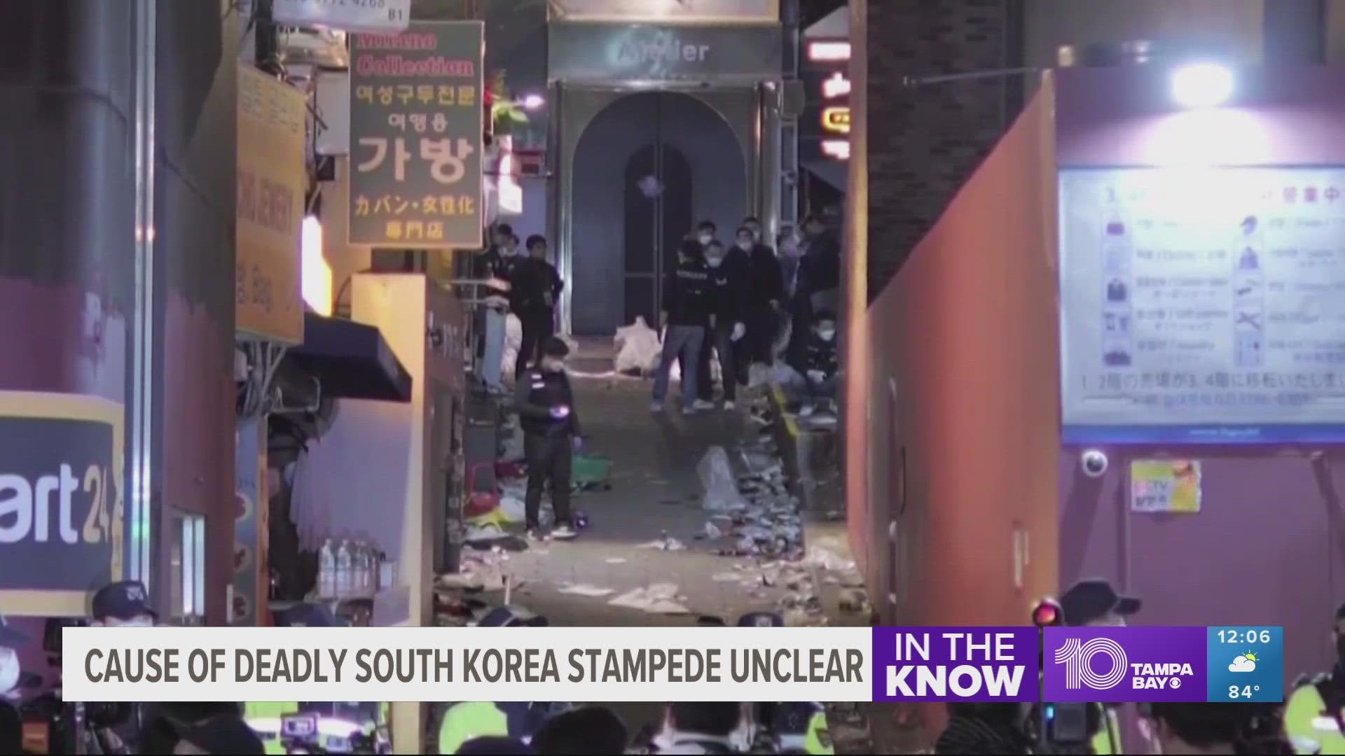 South Korean Halloween stampede cause under investigation | wtsp.com