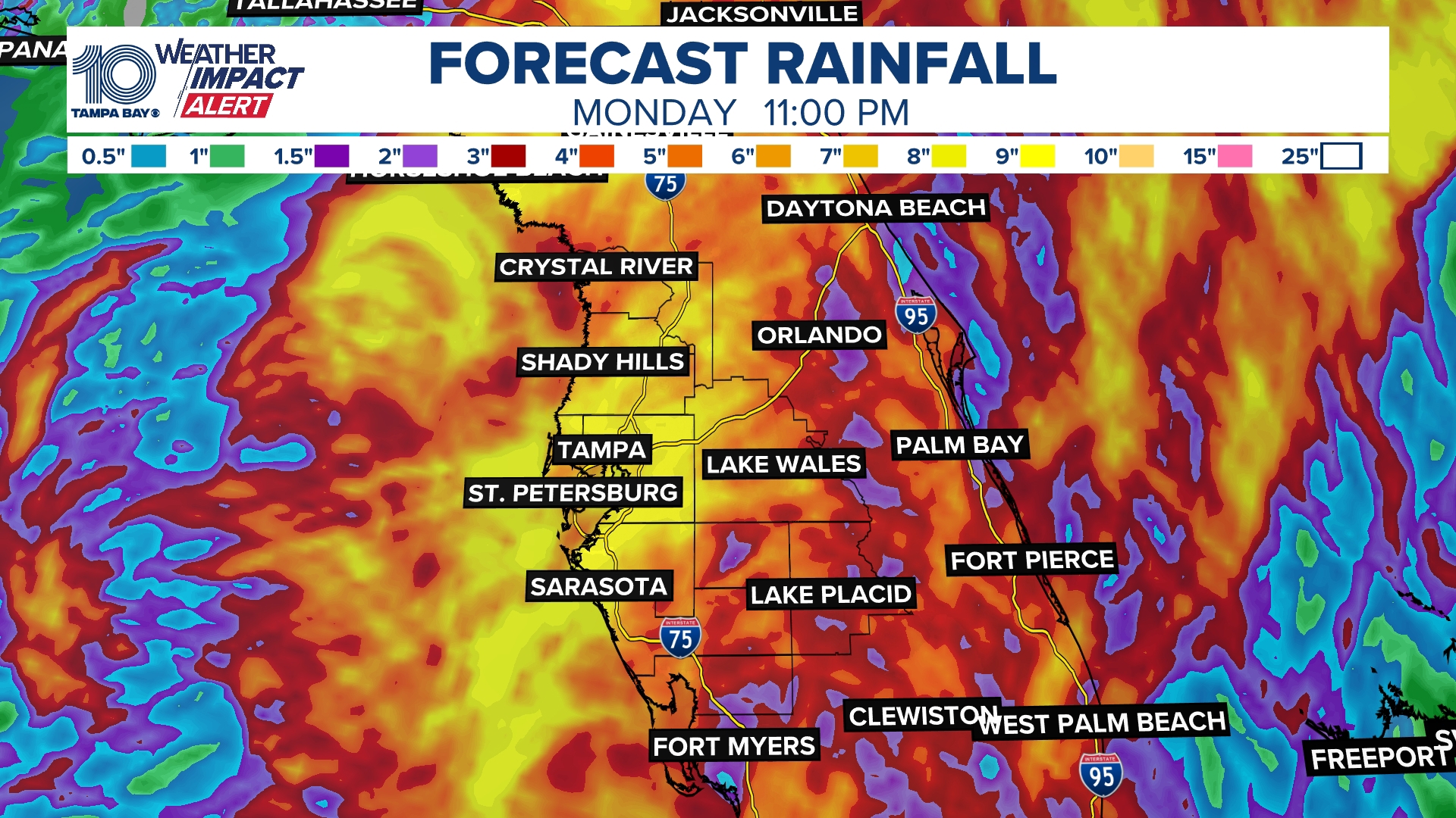 LATEST UPDATE: Hurricane Debby strengthens to Category 1 storm | wtsp.com